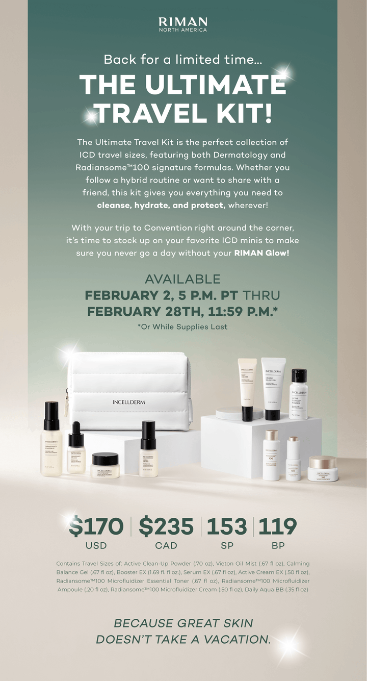 Riman Incellderm Ritual Travel Kits – KBeauty-USA.com